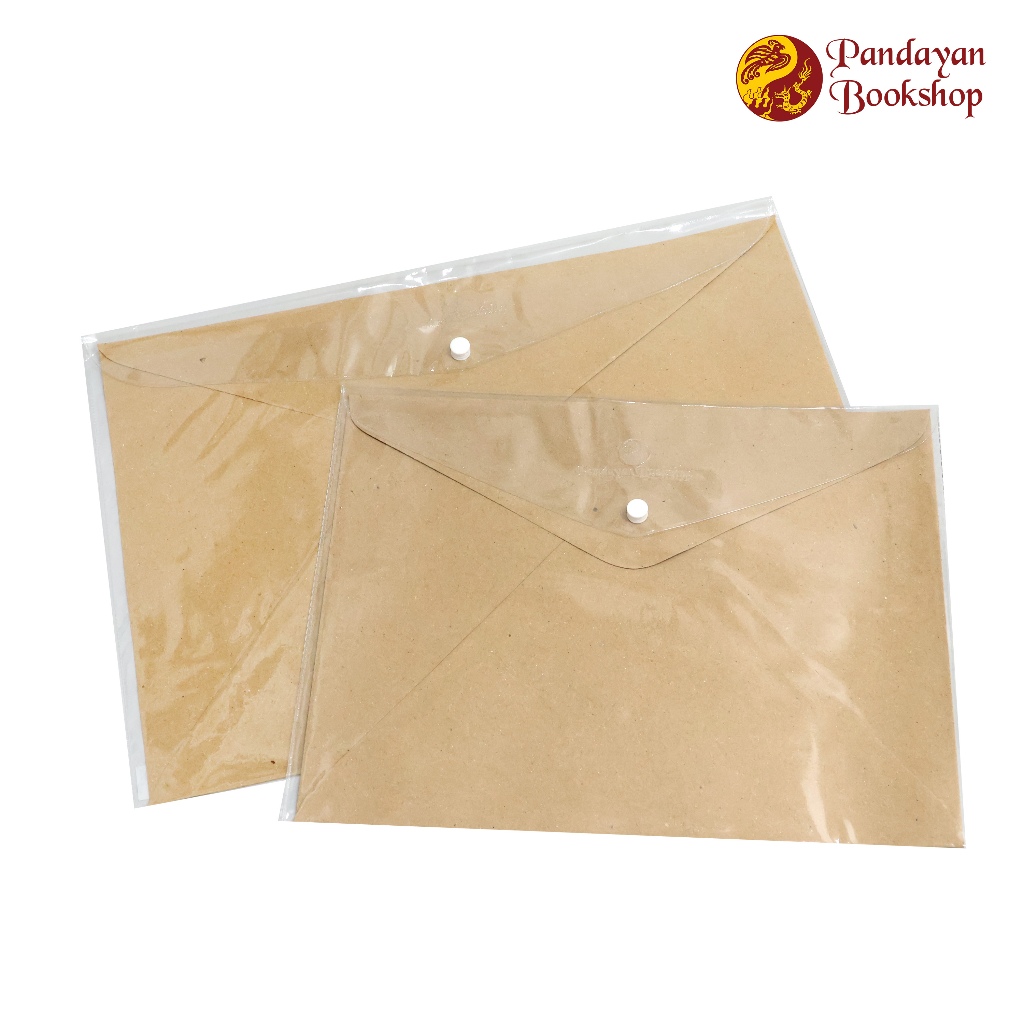 Pandayan Brown Document & Plastic Envelope Set | Shopee Philippines