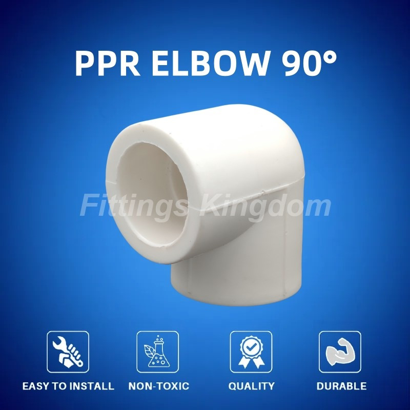 PPR Fittings Wholesale 1/2'' 3/4'' 1'' Coupling/Tee/Elbow/End Cap/Pipe ...