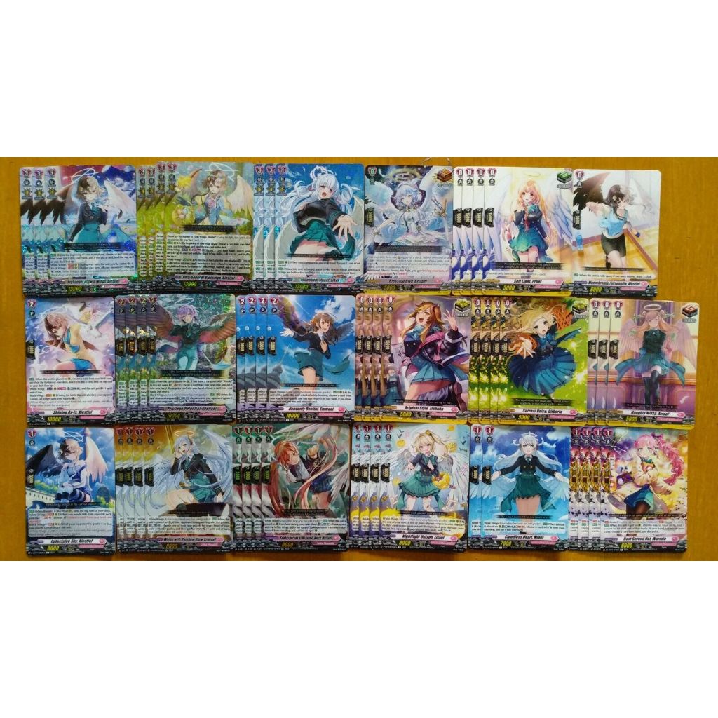 CFV Holy Angel of Blessings Alestiel Deck Lyrical Monasterio Cardfight Vanguard ENG | Shopee ...