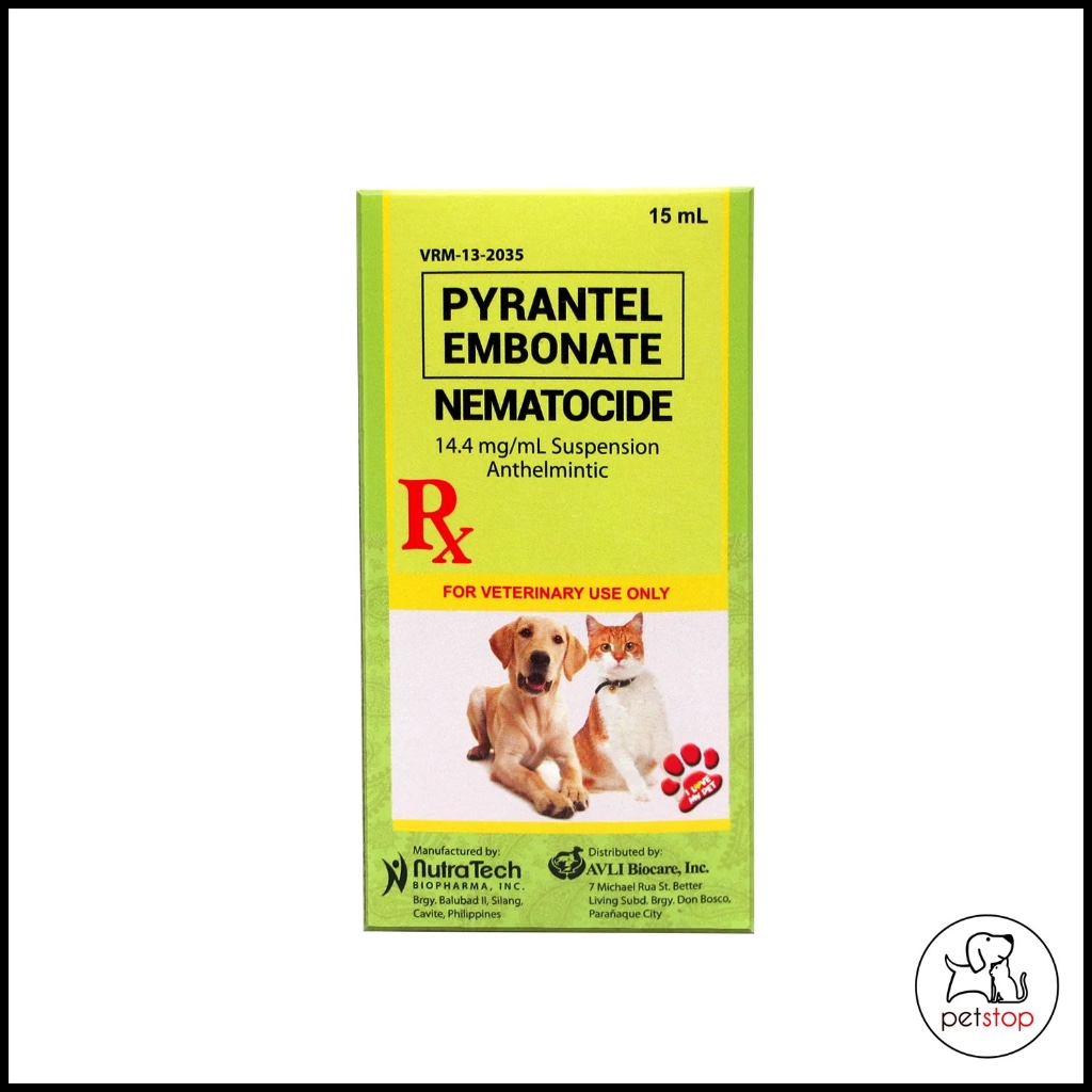 Nematocide Suspension Anthelmintic Pyrantel Embonate 15ml | Shopee ... Nematocide Suspension Anthelmintic Pyrantel Embonate 15ml | Shopee ...