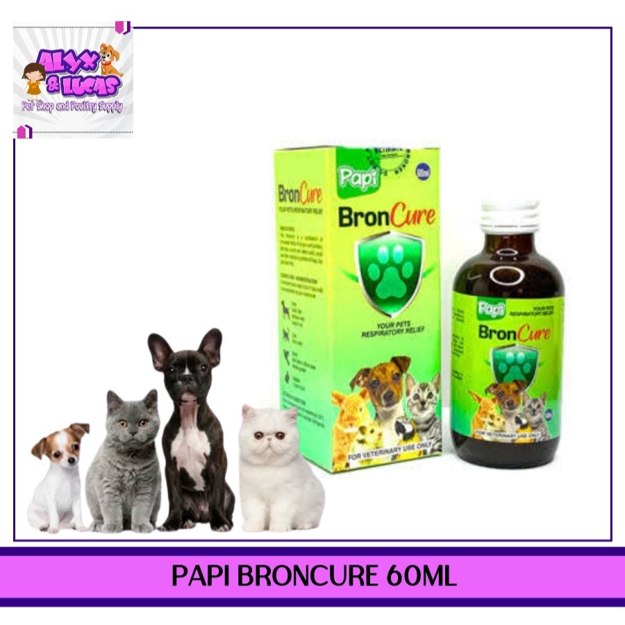 Broncure Pet's Respiratory Relief 60ml | Shopee Philippines