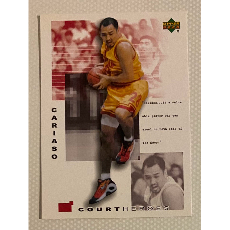 Jeffrey Cariaso 2000 Upper Deck PBA Philippine Basketball Courtside ...