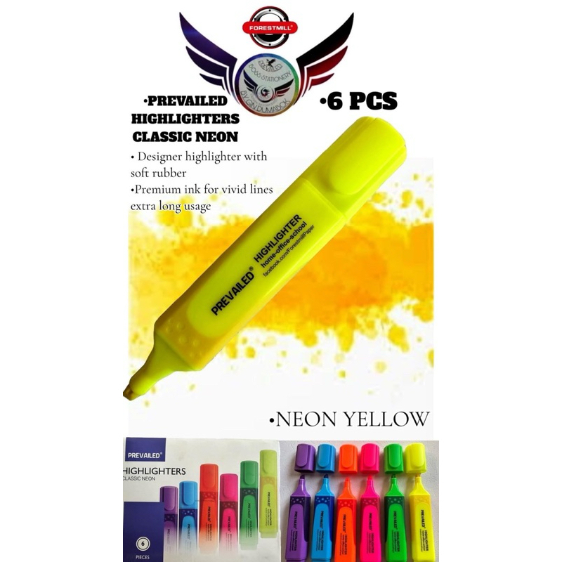 PREVAILED HIGHLIGHTERS NEON COLORS | Shopee Philippines