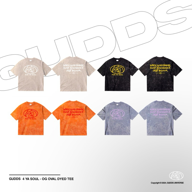 GUDDS UNIVERSE "FOR YA SOUL" ACID WASH | Shopee Philippines