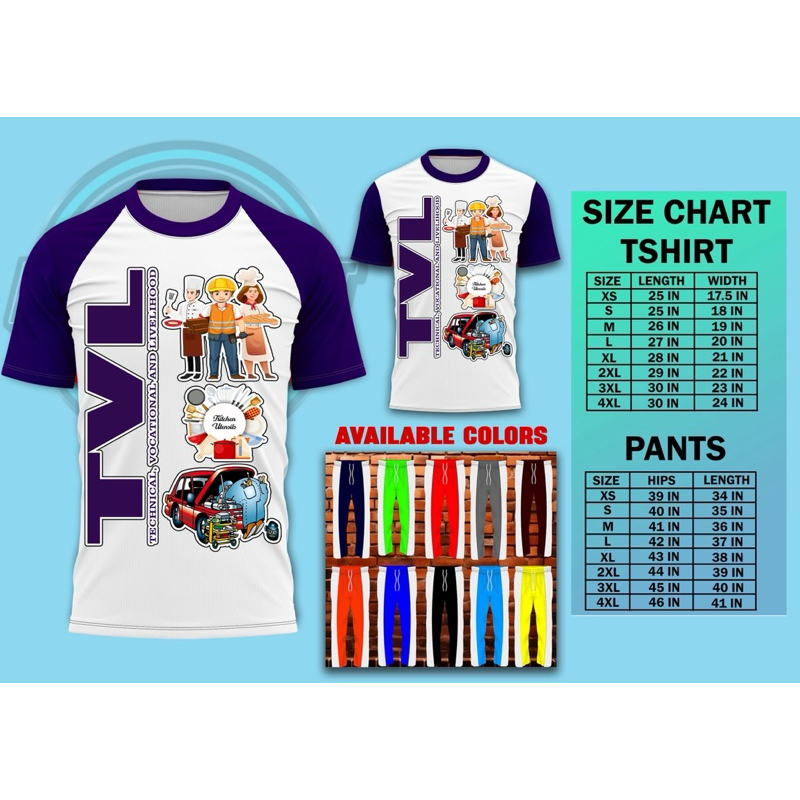 S.H.S. TVL STRAND SHIRT - SUBLIMATED PRINT | Shopee Philippines