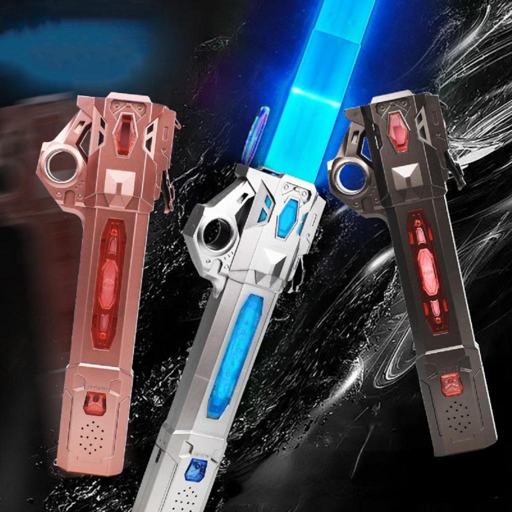Light saber telescopic luminous sword finger rotating flash stick ...