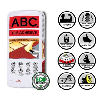 Shop abc tile adhesive for Sale on Shopee Philippines