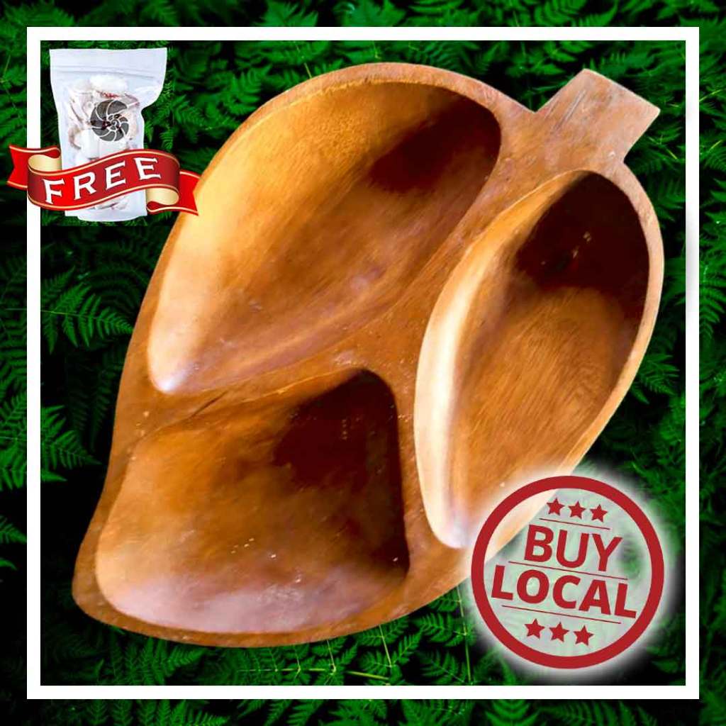 Wooden Plates | Mango Shape | Shopee Philippines
