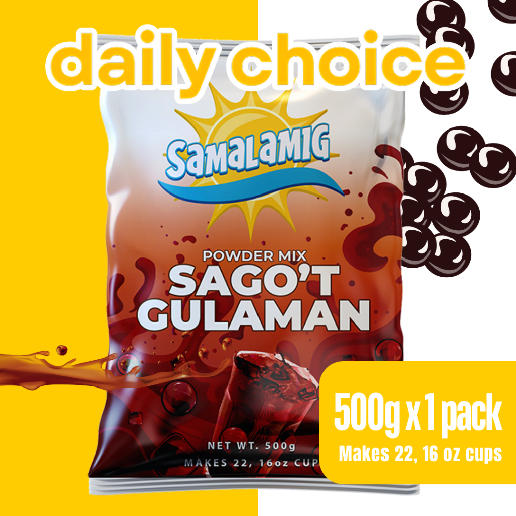 Sago't Gulaman Powdered Juice Drink 500g 1pack | Shopee Philippines
