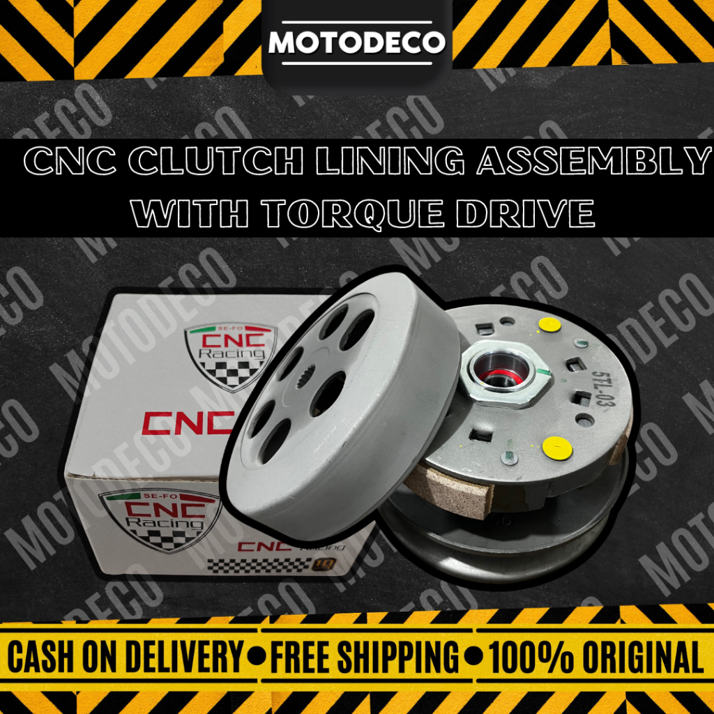 CNC CLUTCH LINING ASSEMBLY with TORQUE DRIVE and CLUTCH BELL for MIO ...