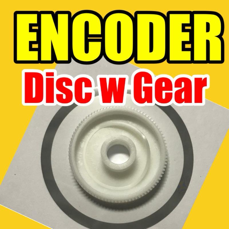 Original Brother Encoder Disc and Gear For Brother T300 T310 T420 T510 ...