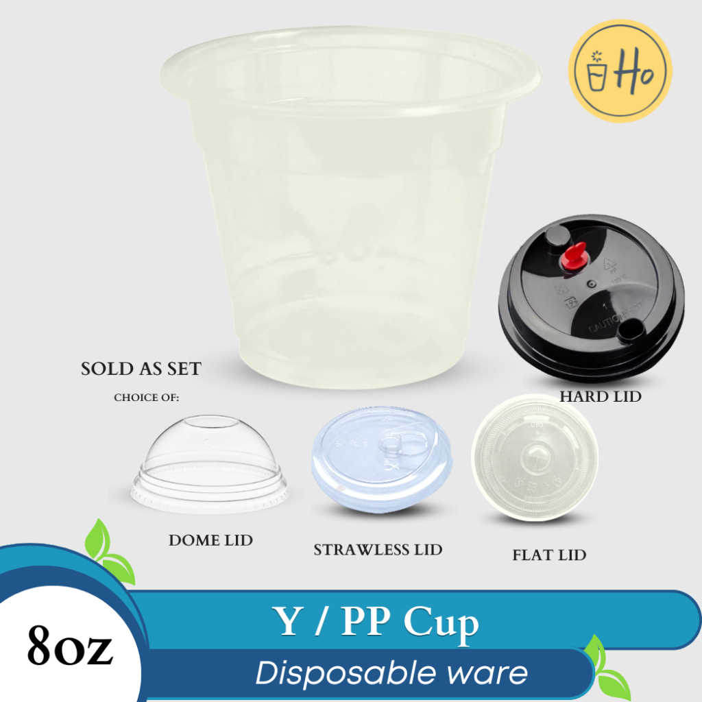 Y Cup / PP Cup 95 MM 8oz (100 pcs/ Bndl) | Shopee Philippines