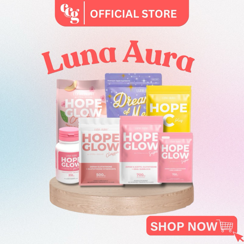 LUNA AURA HOPE GLOW BIGGIE MINI CLASSIC SKIN PRO HOPE C PLUS HOPE GLOW ...