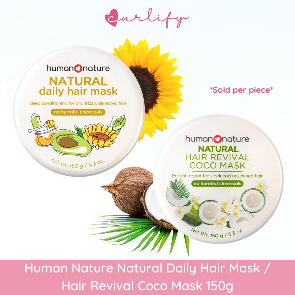 CGM Human Nature Hair Revival Coco Mask / Daily Hair treatment mask ...