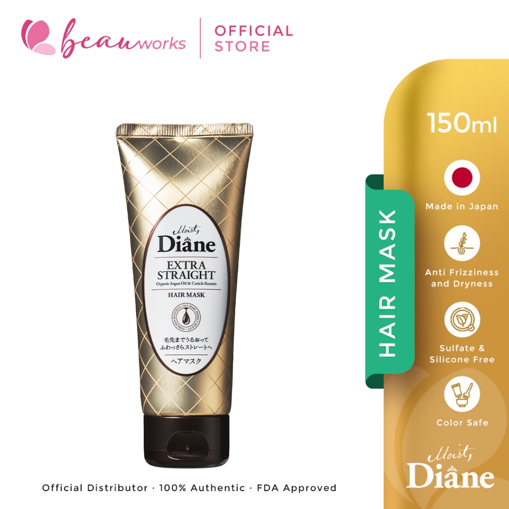 Moist Diane Extra Straight Hair Mask (150G, 300G) | Shopee Philippines