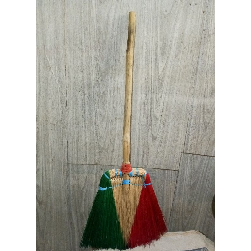 Walis Tambo single(Buri broom) random colors | Shopee Philippines