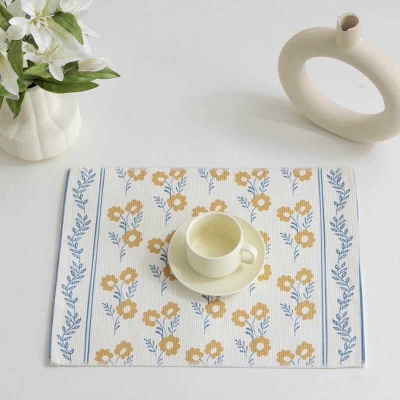 Aesthetic Floral Placemat 35x48cm | Shopee Philippines