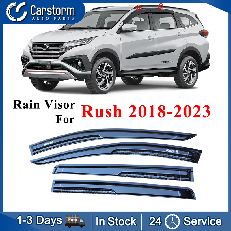 Rain Visors For Toyota Rush 2018-2023 Door Visor Rain Guard Window ...