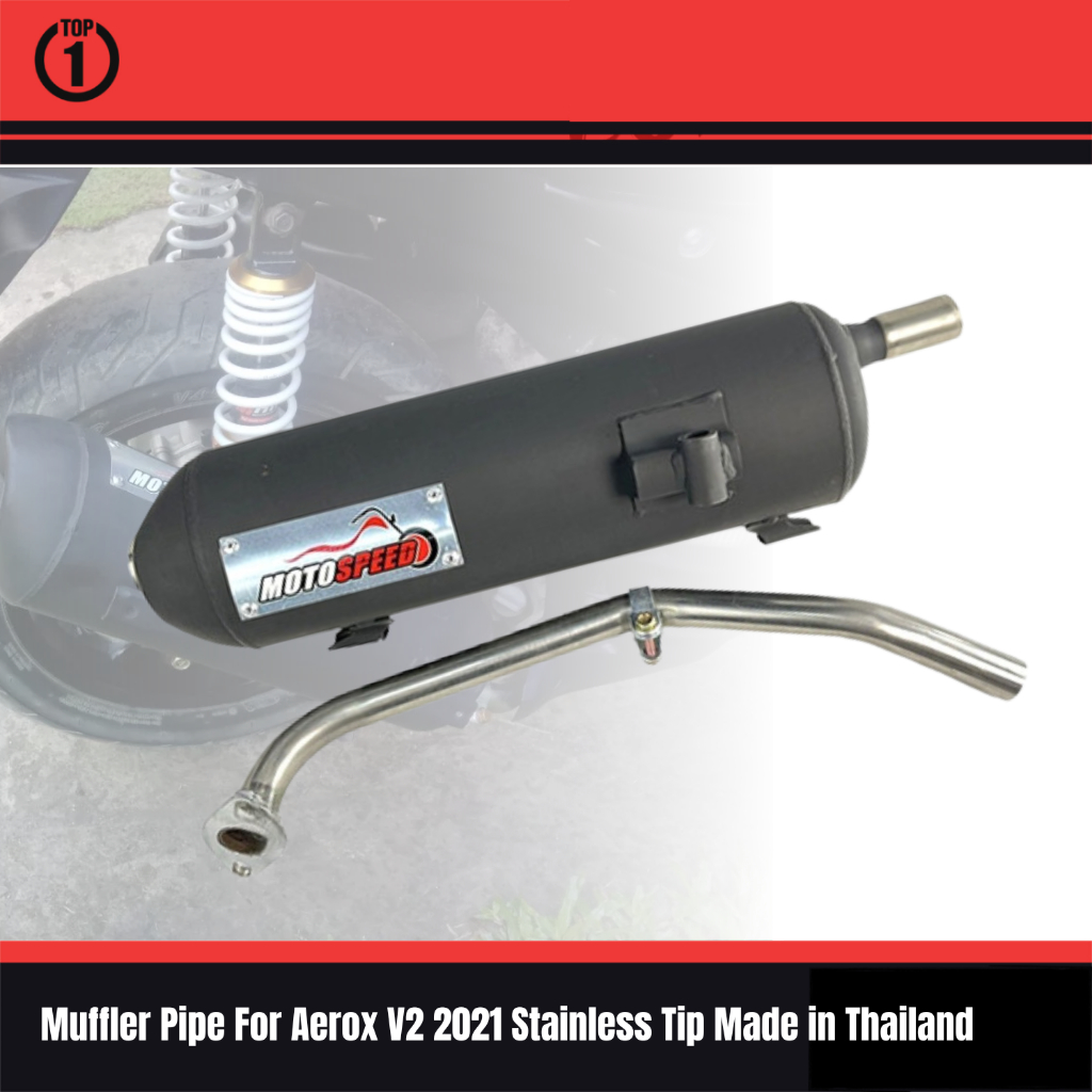 Top1 Racing Yamaha Aerox 2021 v2 Made in Thailand Muffler Pipe ...