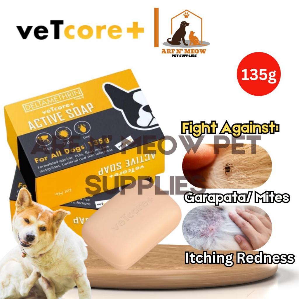 135g Vet Core VetCore Plus Active Soap Pet Essentials Deltamethrin ...