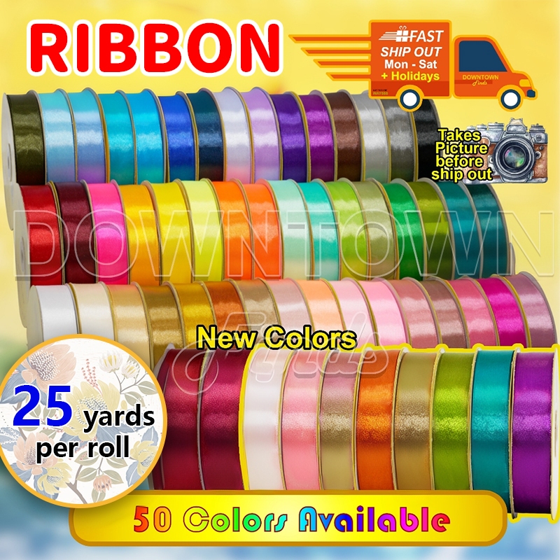 (25 yards/roll) 4cm satin ribbon ribbon decoration gift Christmas ...