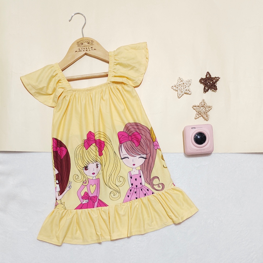 Tao Tao Print | Dress Pambahay for Kid Girl Summer Outfit for Kids OOTD ...