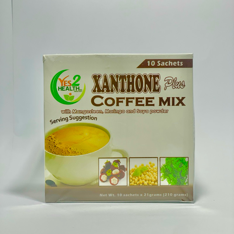 Xanthone Plus Coffee Mix with Mangosteen Moringa and Soya Powder 10 ...