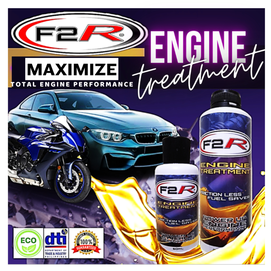 F2R RACING OIL ADDITIVES COMPLETE ENGINE TREATMENT | Shopee Philippines