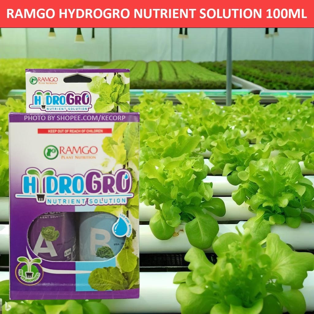 Ramgo HydroGro Hydroponics Nutrient Solution 100ml Set kcS11207 ...