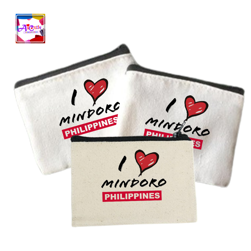 COIN PURSE 3X4 INCHES I LUV MINDORO EDITION BEST FOR SOUVENIRS | Shopee ...