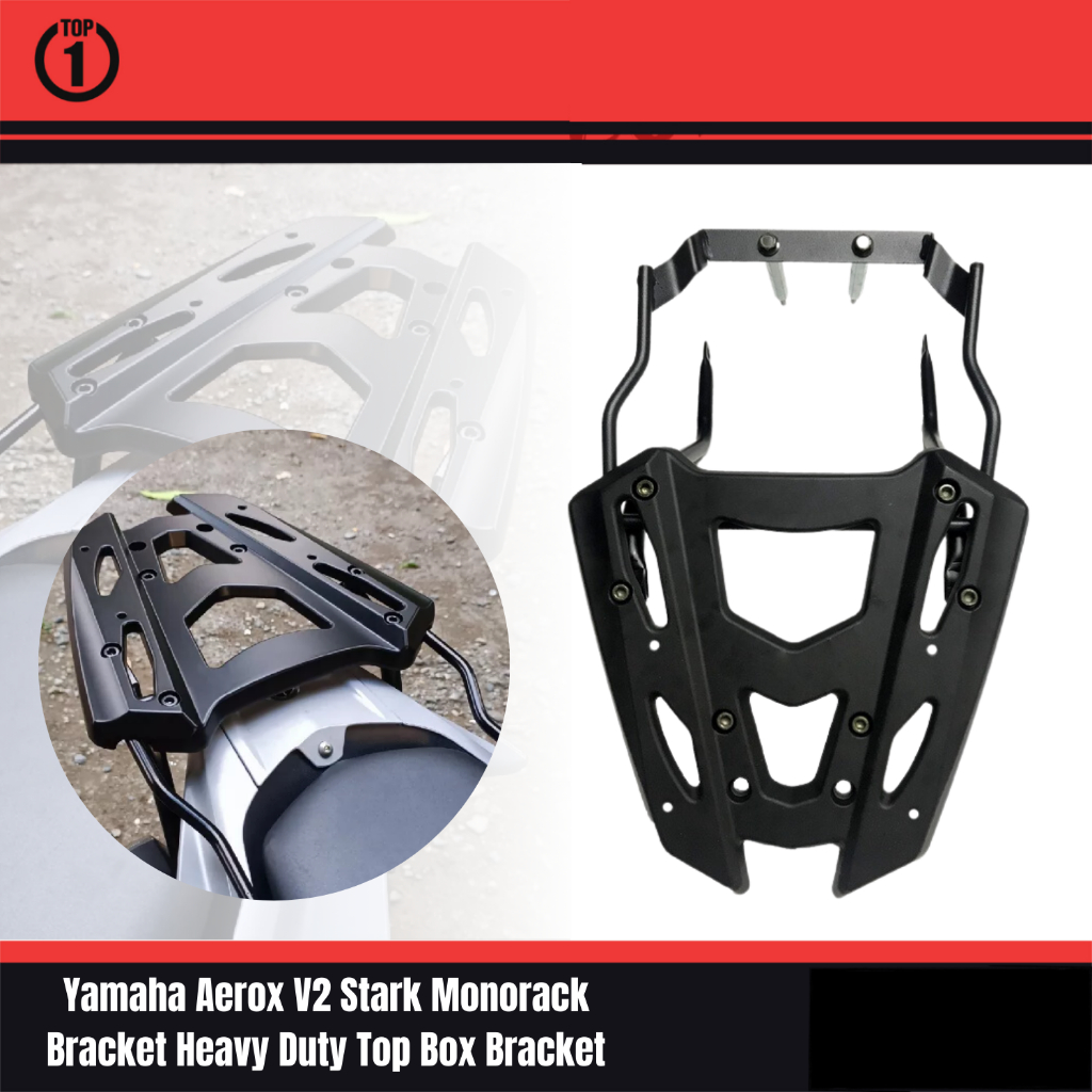 Top1 Motors Stark Monorack Bracket Heavy Duty Top Box Bracket For ...