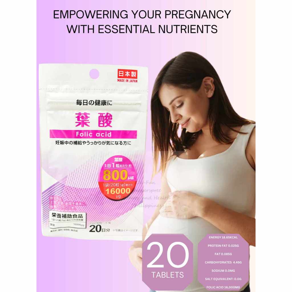 Japan Folic Acid Supplement Now Support heart health Pre- Natal Support ...