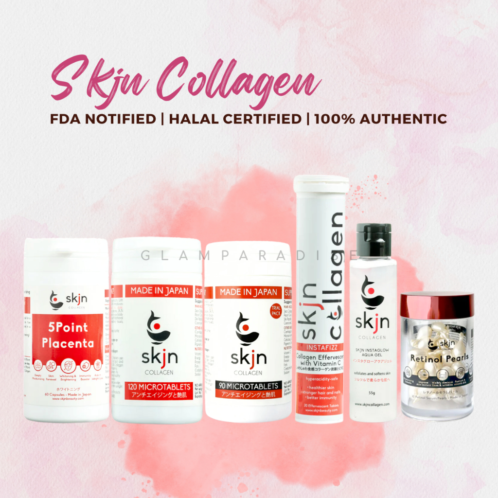 ONHAND SKJN Collagen Microtablets Japan Tablets AQUA GEL INSTAFIZZ ...