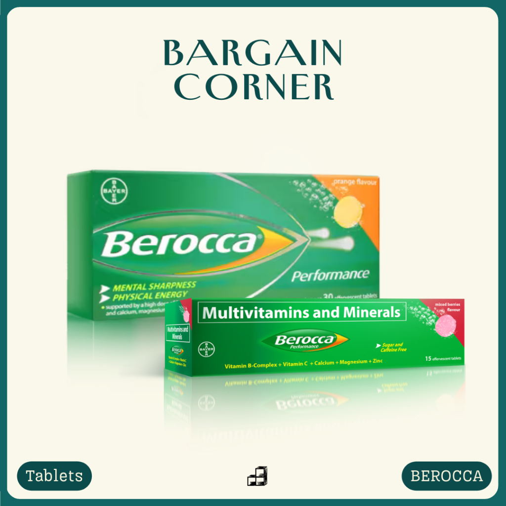 BEROCCA Multivitamins and Minerals [VARIANTS] | Shopee Philippines
