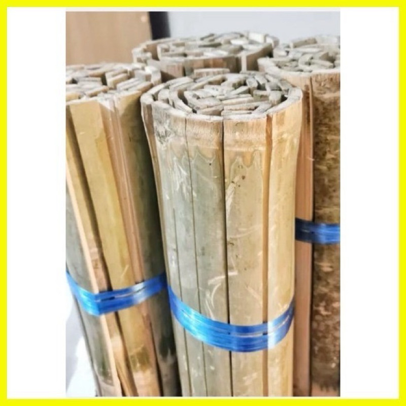 Bamboo Slats (5 PIECES), bamboo fence, Kawayan, Bamboo | Shopee Philippines