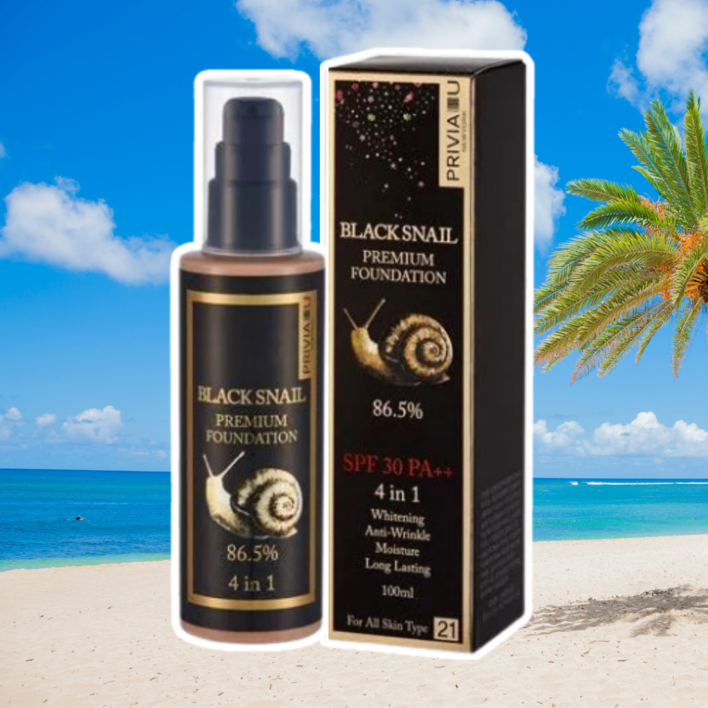 BLACK SNAIL PREMIUM FOUNDATION | Shopee Philippines
