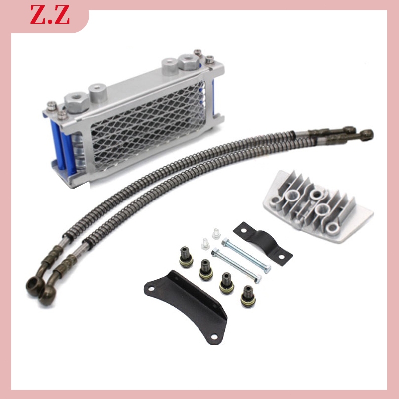 Universal Cooling Radiator Motorcycle Engine Oil Cooler for Motorbike ...