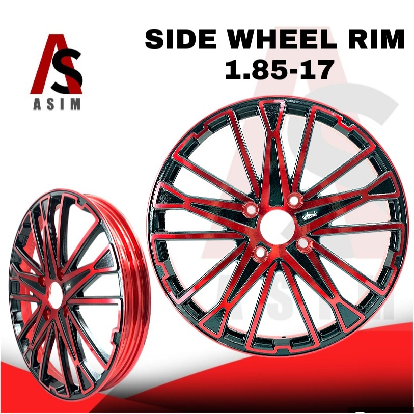 ASIM MOTORCYCLE TRICYCLE SIDE WHEEL MAGS 1.85*17 MAGS | Shopee Philippines