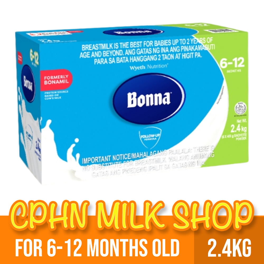BONNA® 2.4kg for 6-12 Months Old Infant Formula (formerly BONAMIL ...