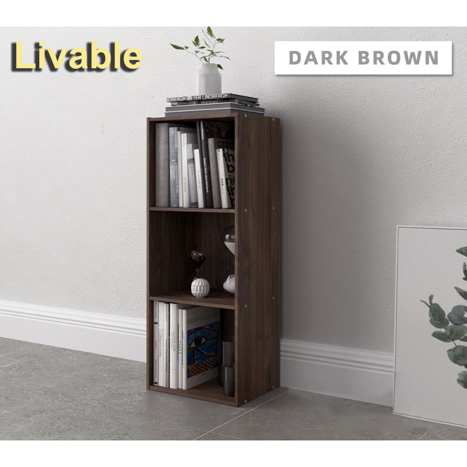 LIVABLE Three-layer cabinet/bookcase/Lockers/Storage cabinet/cupboard ...