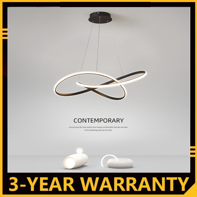 Chandelier Ceiling Light Tri color for Living Room Hanging Lamp Pendant ...