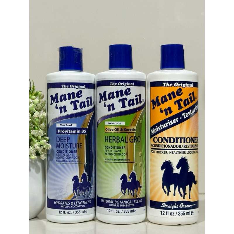 Mane 'N Tail Original Formula Shampoo/ Conditioner355ML | Shopee ...