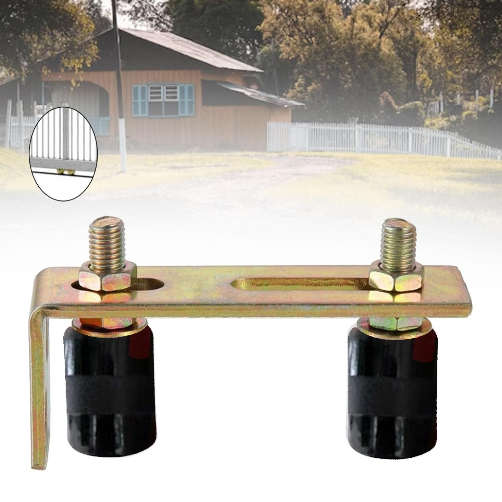Sliding Gate Top Guide Nylon Rollers With L Bracket Set Upper Nylon ...