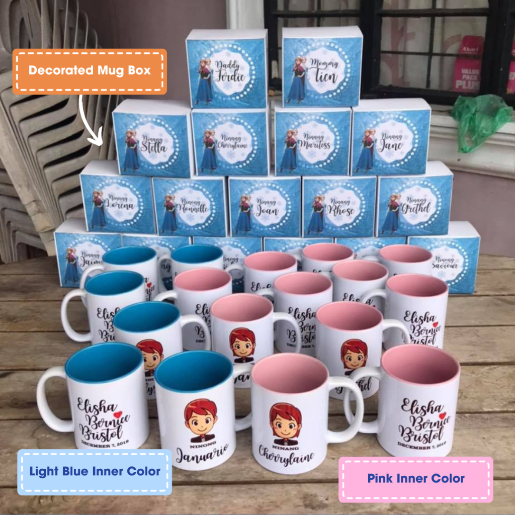 Personalized/Customized Mugs - Mugs for Giveaways/Souvenirs | Shopee ...