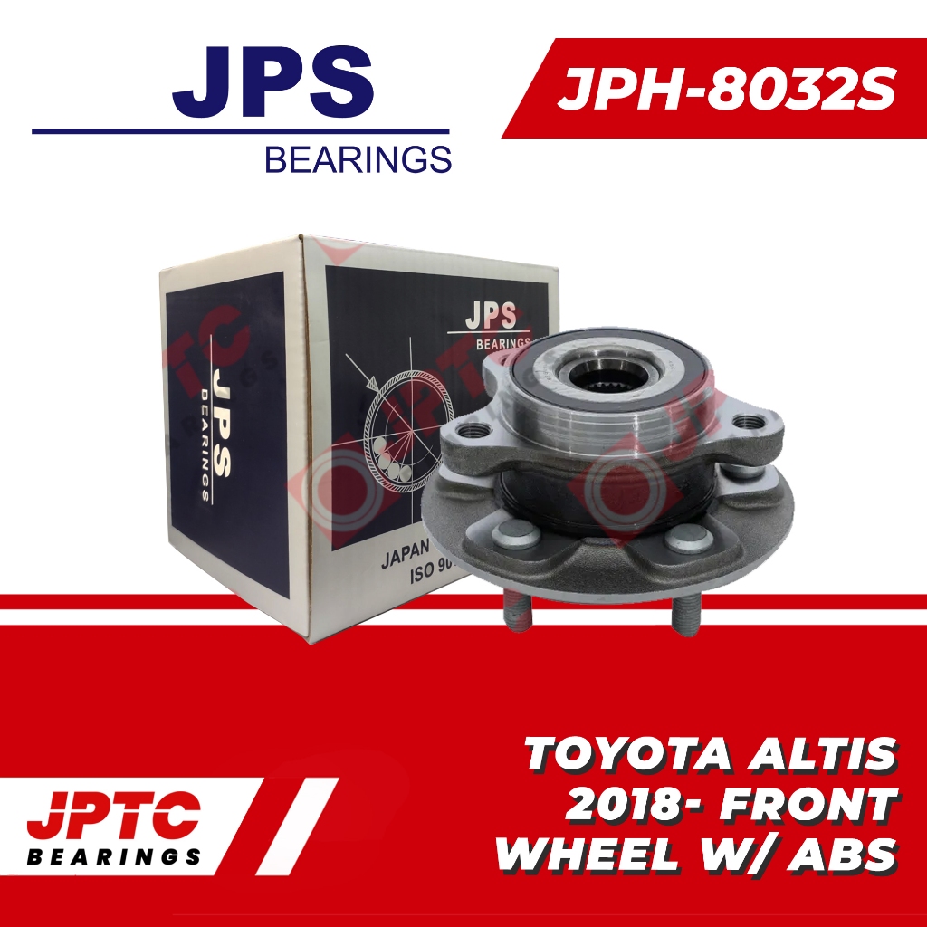 JPS JPH-8032S Wheel Hub Bearing for Toyota Altis 2018- Present Front ...