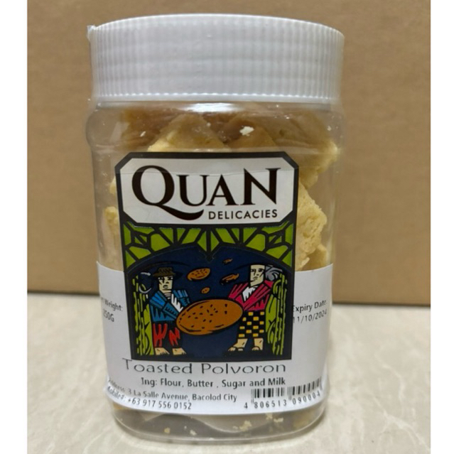 Quan Delicacies Toasted Polvoron 250g | Shopee Philippines