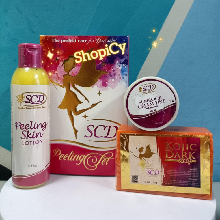 SCD TRIO SET Peeling Lotion Original | Shopee Philippines