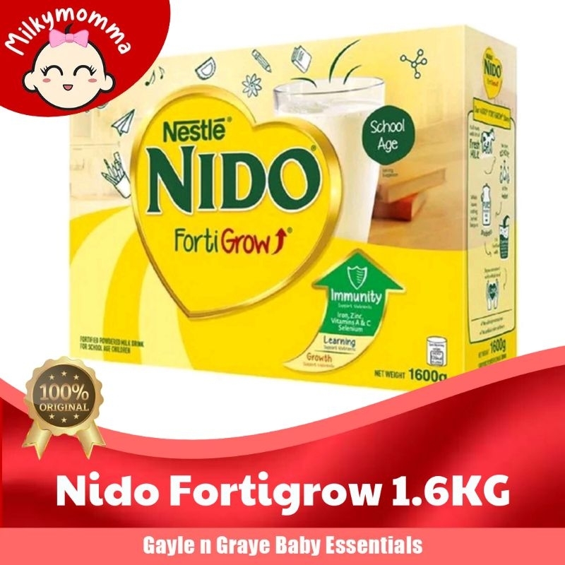 Nido Fortigrow 1.6KG School Age | Shopee Philippines