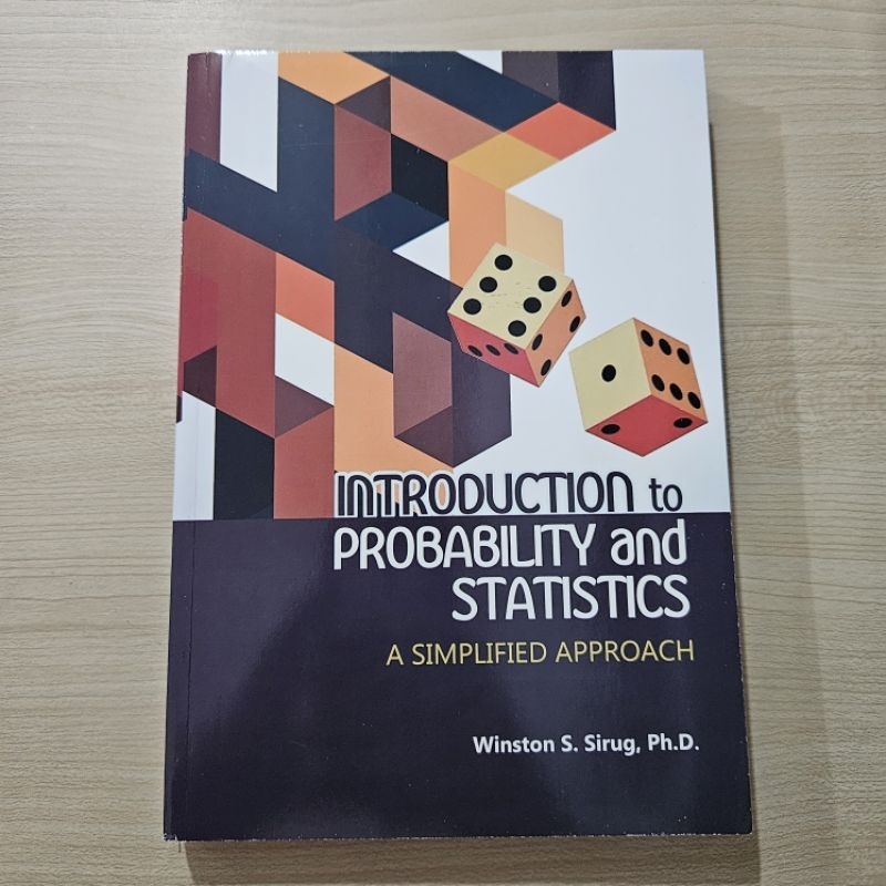 Introduction to Probability and Statistics A Simplified Approach By: Sirug | Shopee Philippines