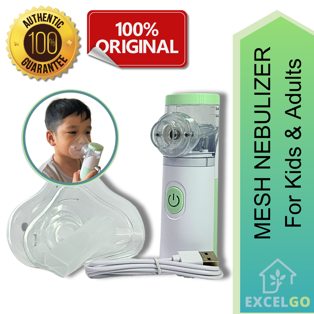 Compact Pocket Mesh Nebulizer for Adults and Kids Asthma and Cough ...